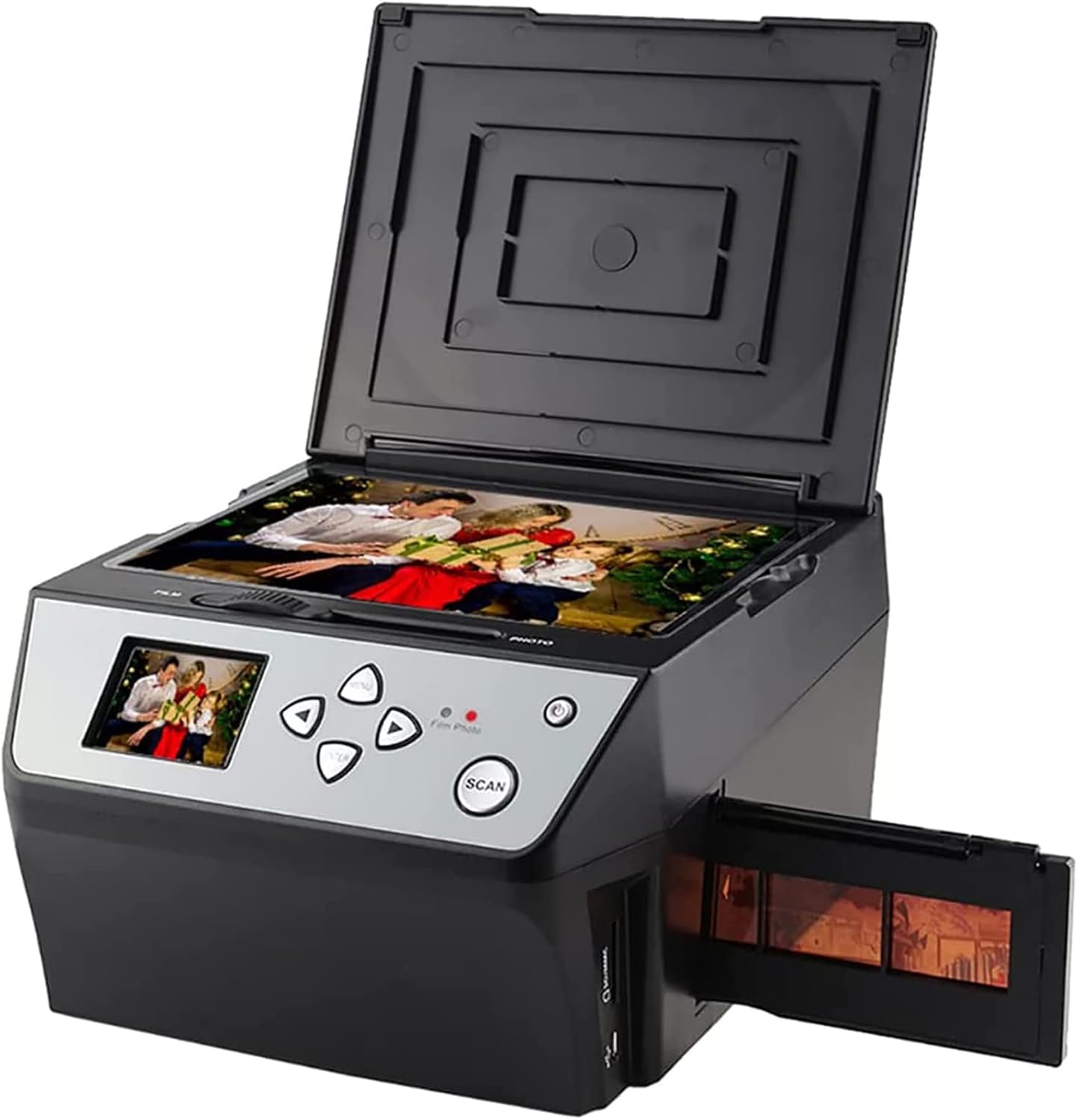 Amazon.com: Film Scanner, Slide Scanner, Convert Color & B &W 35mm ...