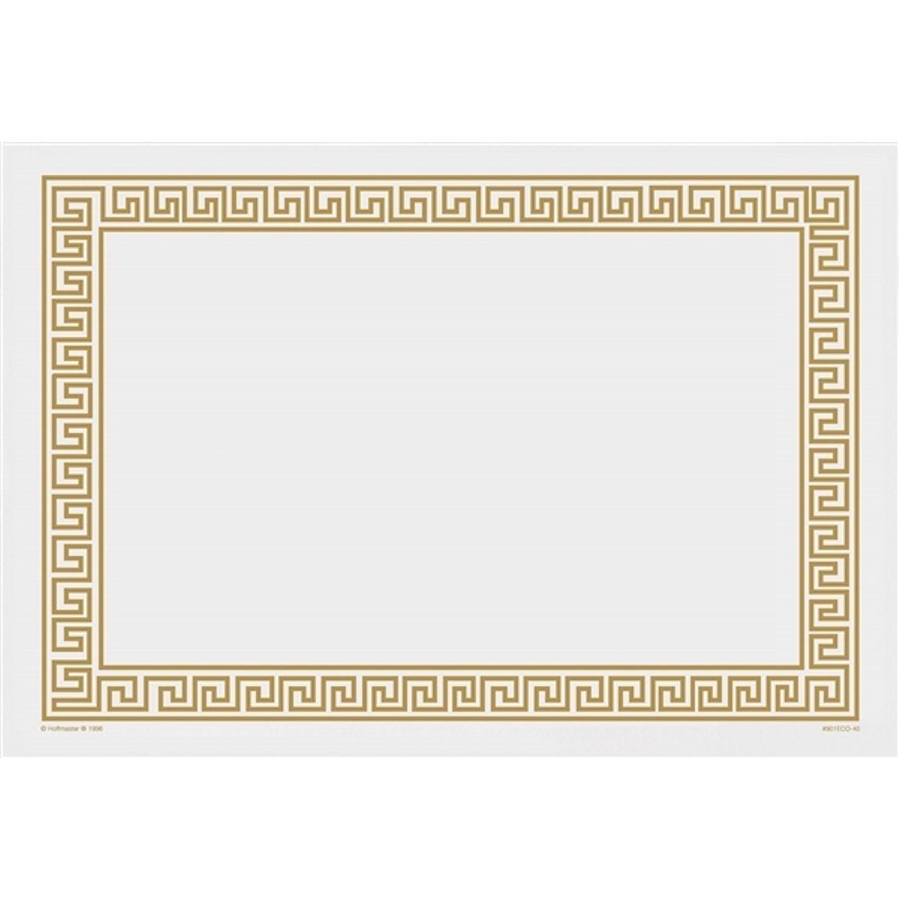 Greek Key Border Gold