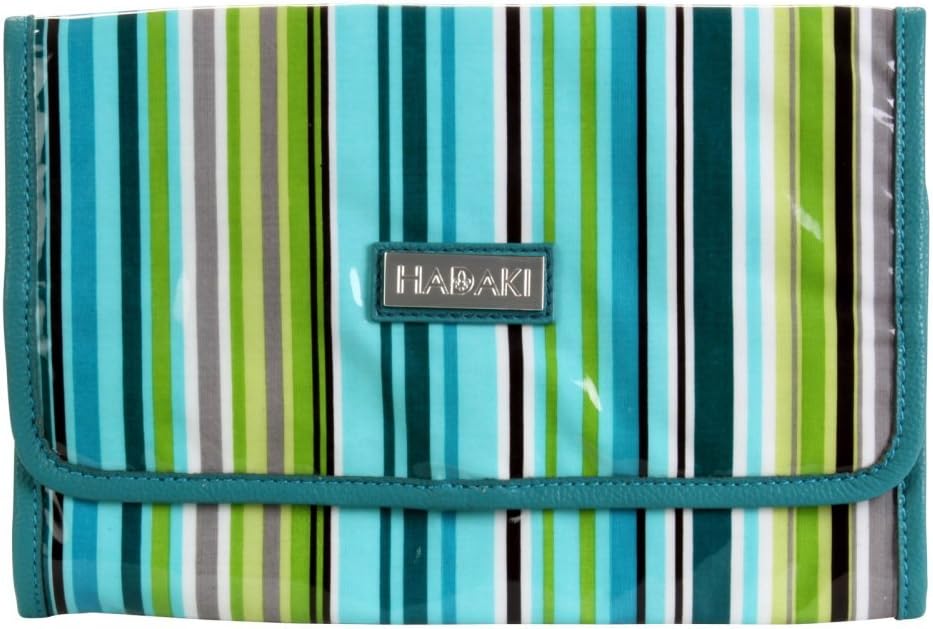 Amazon.com: HADAKI Coated Hanging Roll-up Makeup Pod, O'Stripes ...