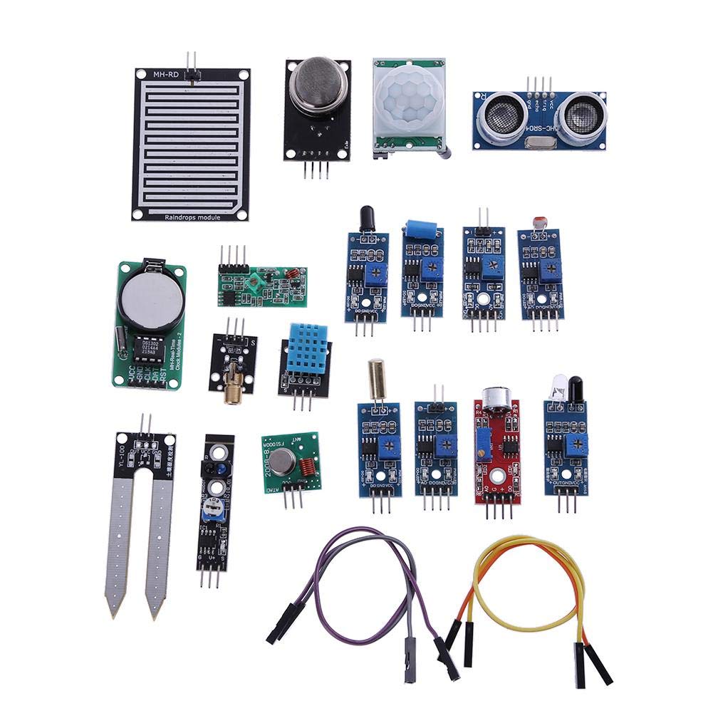 asiproper 16pcs The Sensor Module for Raspberry Pi 3 Raspberry Pi 2 ...