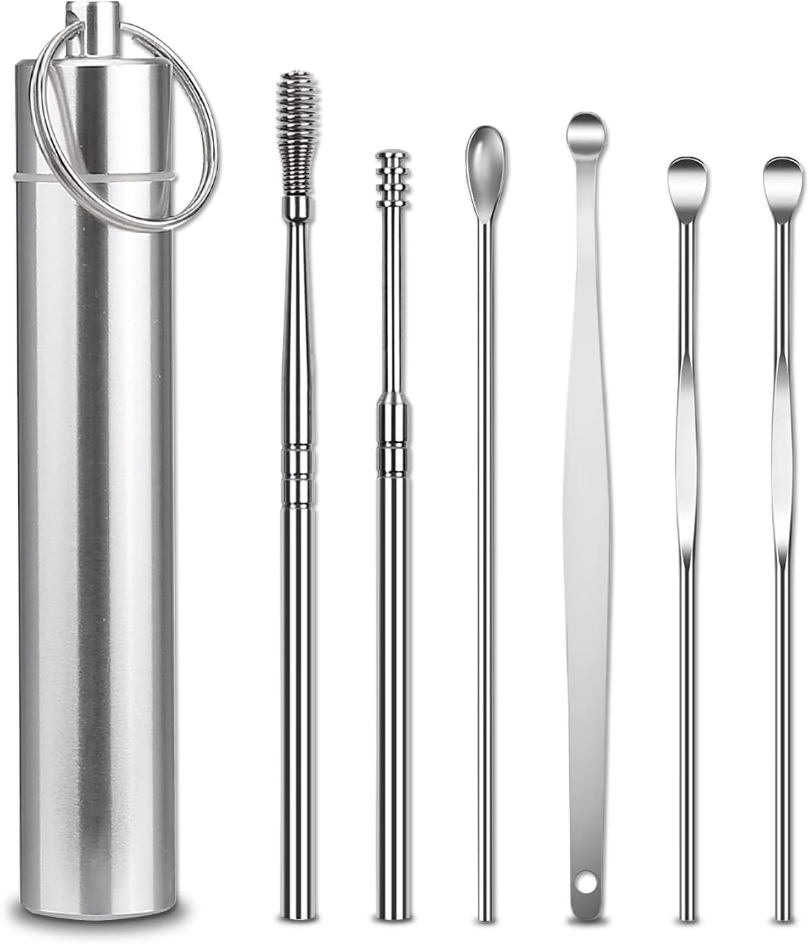 Amazon.com: Ear Pick Earwax Removal Kit for Kid Adult Older(6Pcs ...