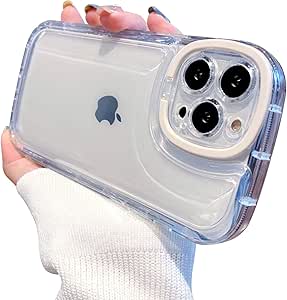 Amazon.com: Ownest Compatible with iPhone 13 Pro Max Case with Clear Kickstand Creative ...