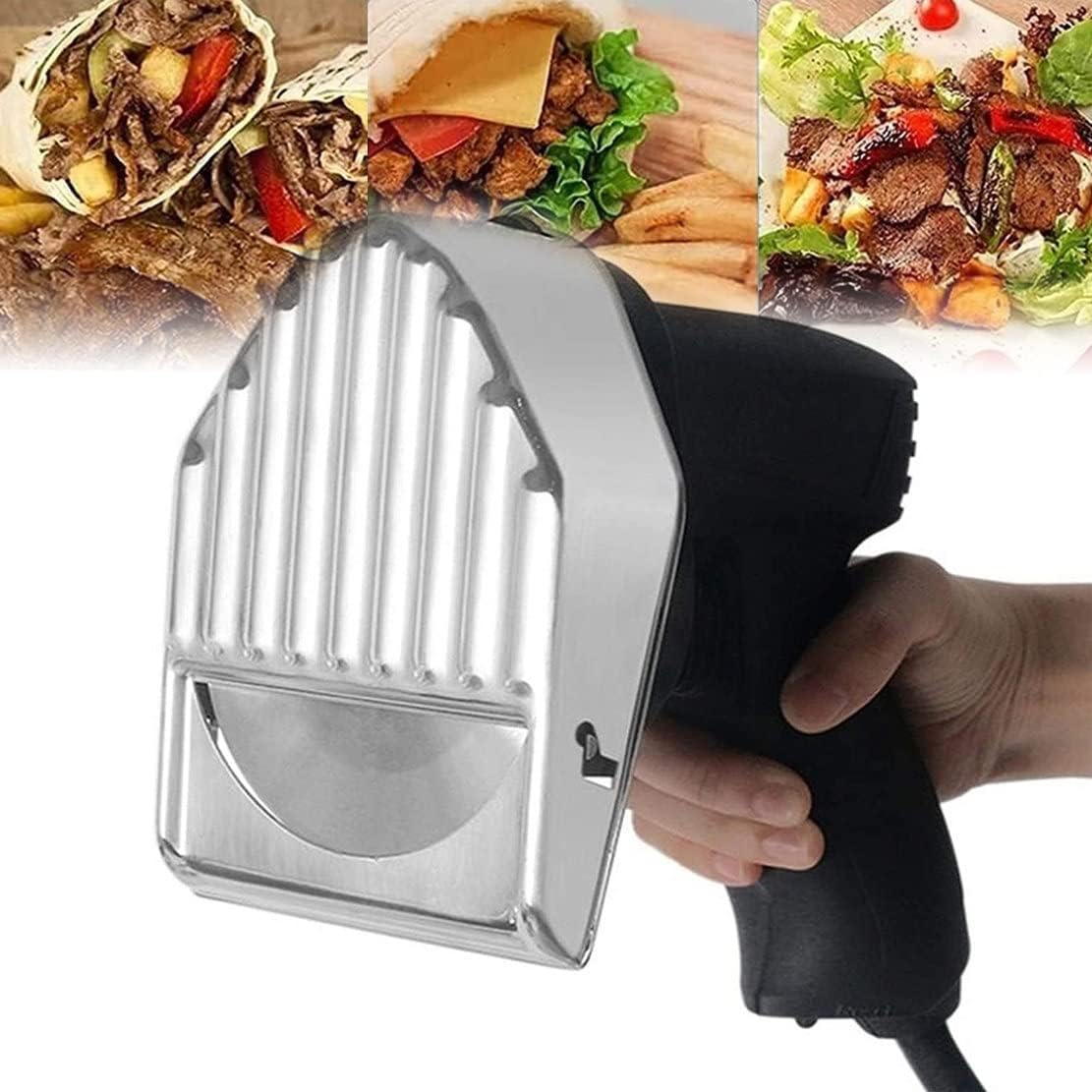 Amazon.com: Cutter Electric Gyro Slicer Kebab Knife, 80W Sliced Meat ...