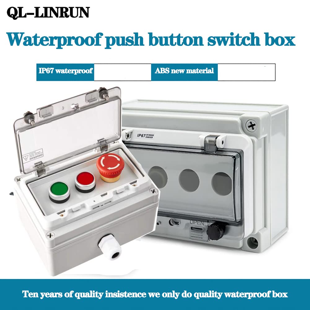 Snapklik.com : Push Button Box Start Stop Switch Start Stop Switch ...