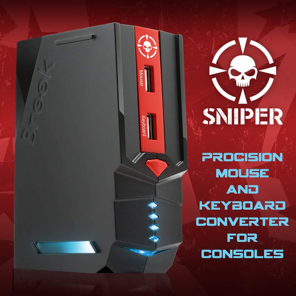 Buy Brook Sniper - Mouse and Keyboard Gaming Consoles Converter, To Play FPS Games Without a ...