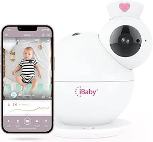 Amazon.com: iBaby i6 Smart Baby Monitor with Breathing and Sound Machine, 2K Baby Video Camera ...