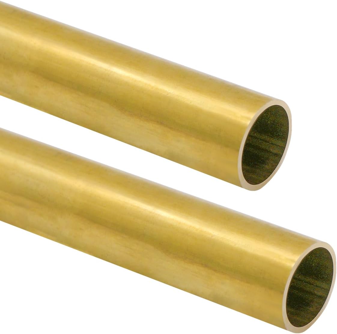 Amazon.com: YTKavq 1/2"OD Brass Tube, 0.5 mm Wall Thickness 10" Length ...