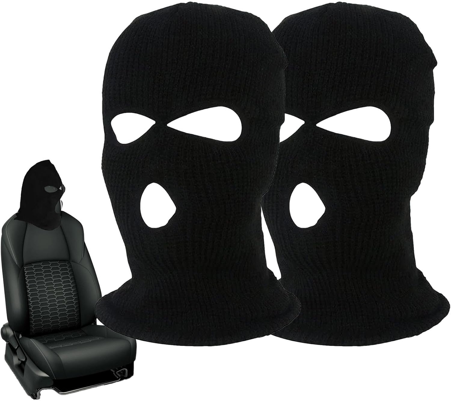 Personalized Funny Car Headrest Covers - Full Covered Funny Hat for Car ...