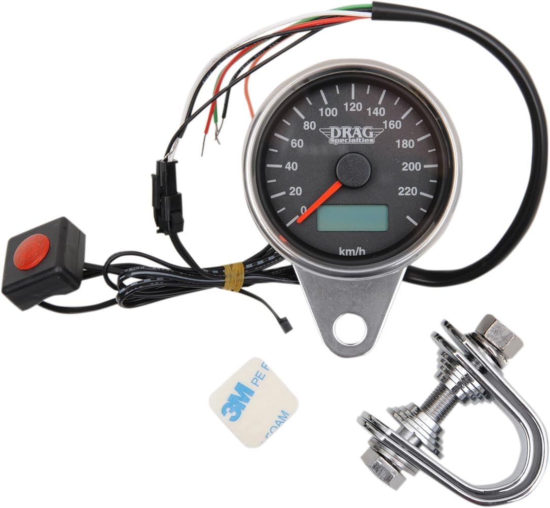 Amazon.com: Drag Specialties 220 KM/H Programmable Mini Electronic ...