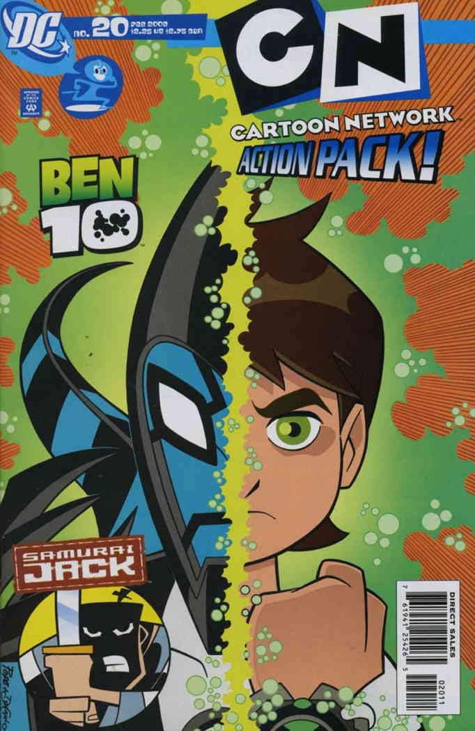 Amazon.com: Cartoon Network Action Pack #20 VF ; DC comic book | Ben 10 ...