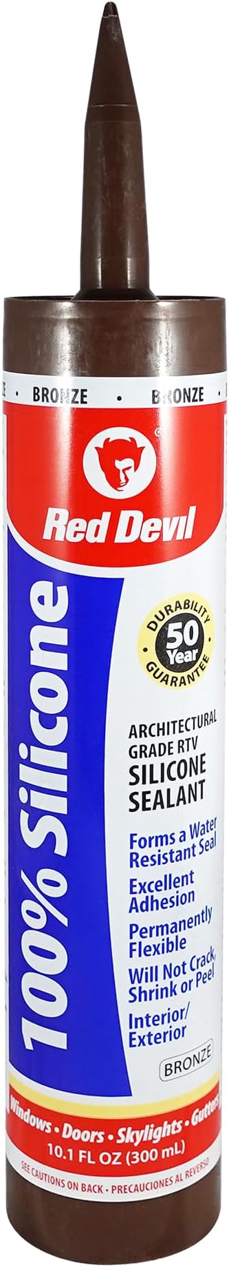 Amazon.com: Red Devil 081640 100% Silicone Sealant Architectural Grade ...