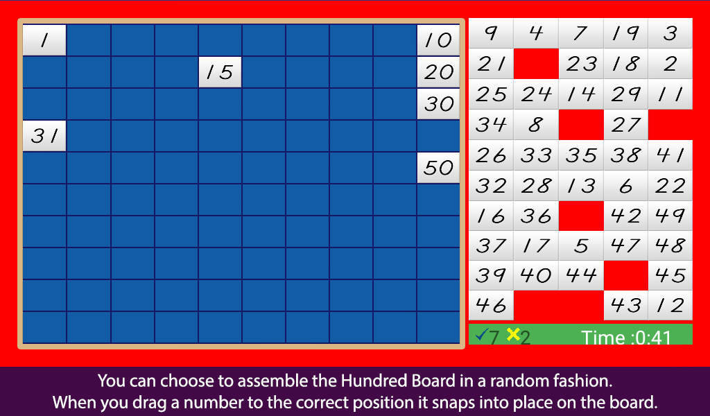 Montessori Hundred Board - Counting from 1 to 100, A Montessori ...