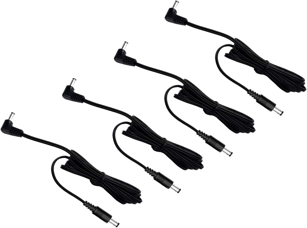 Amazon.com: UpBright 4X Both Ends Barrel Plug DC Power Cord Compatible ...
