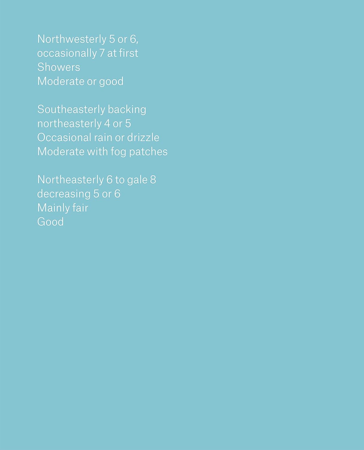 The Shipping Forecast: Power, Mark: 9781910401774: Amazon.com: Books