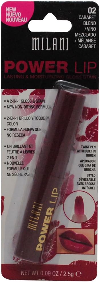 Amazon.com : Milani Color Fetish Lip Stain-130 Rose Rising & 140 Pink ...