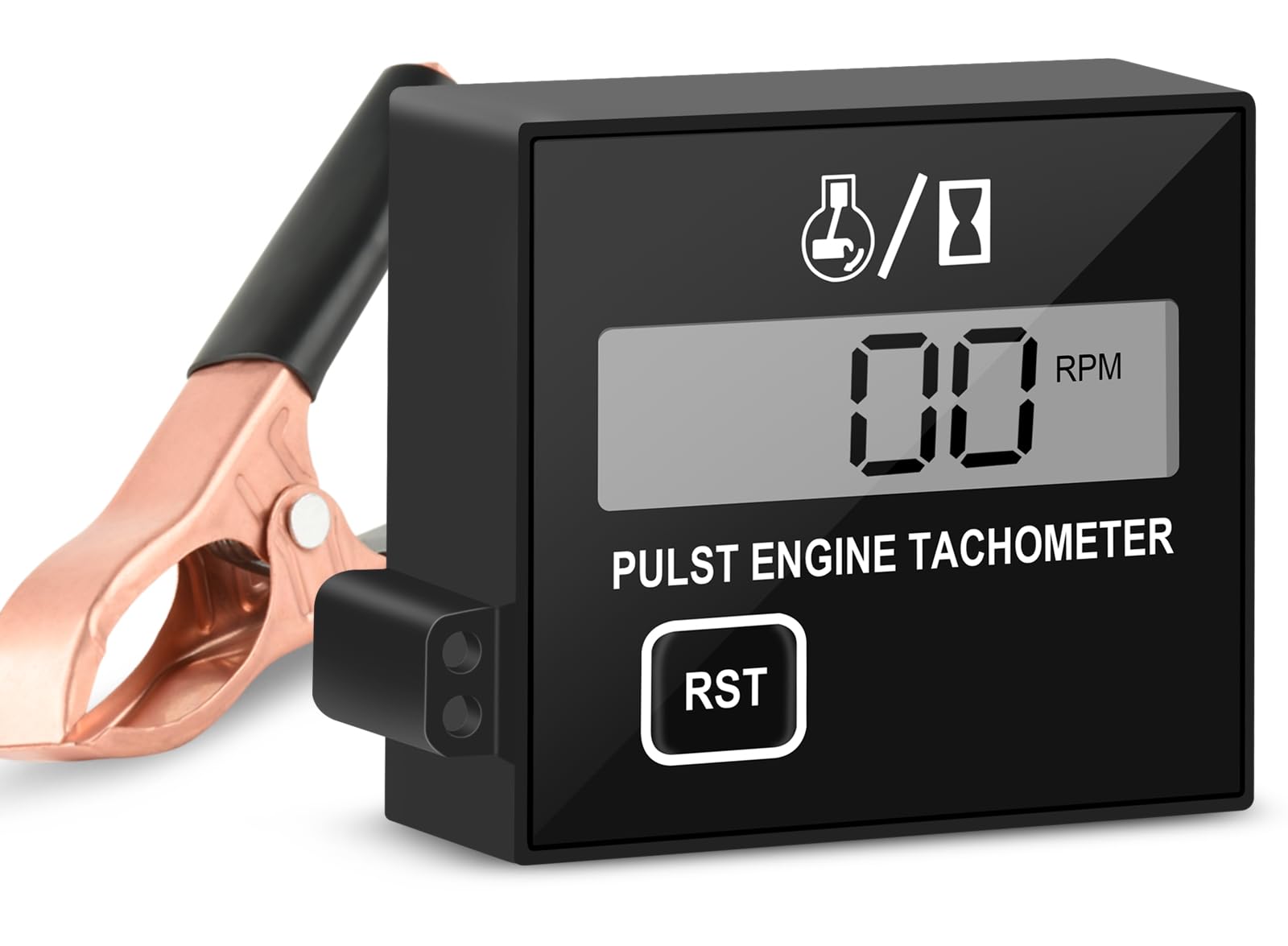 Digital Tachometer - Chainsaw Tachometer Tach Gauge Digital Display ...