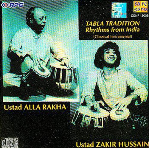 Ustad Alla Rakha, Ustad Zakir Hussain - Tabla Tradition - Rhythms From ...