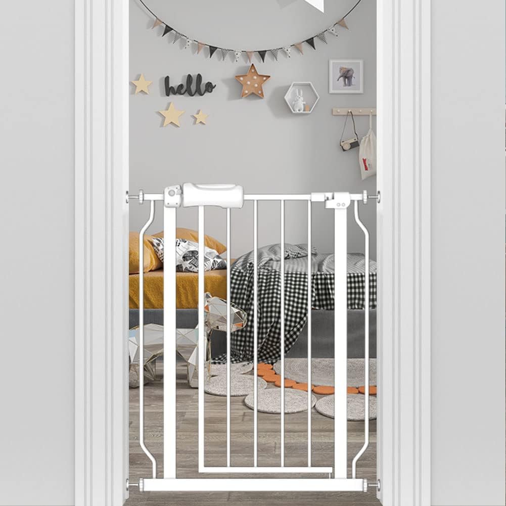 Amazon.com: Narrow Baby Gate 24 to 29 Inch Wide Auto Close Pressure ...