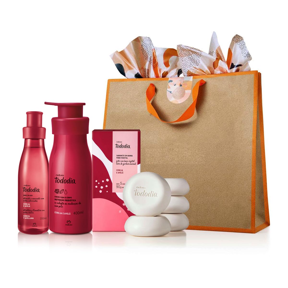 Presente Tododia Cereja e Avelã | Amazon.com.br