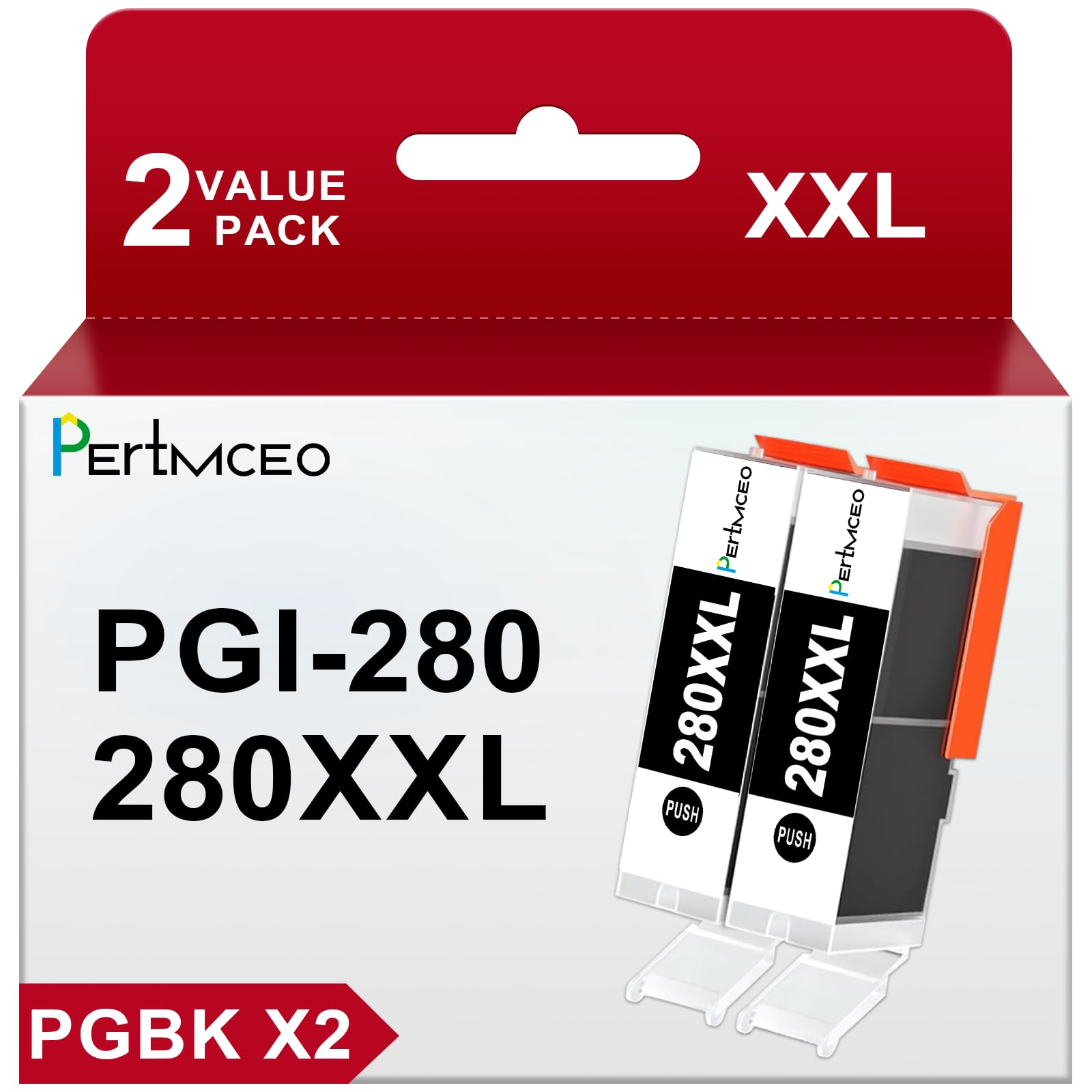 Amazon.com: 280 XXL PGBK Compatible Ink Cartridges Replacement for ...