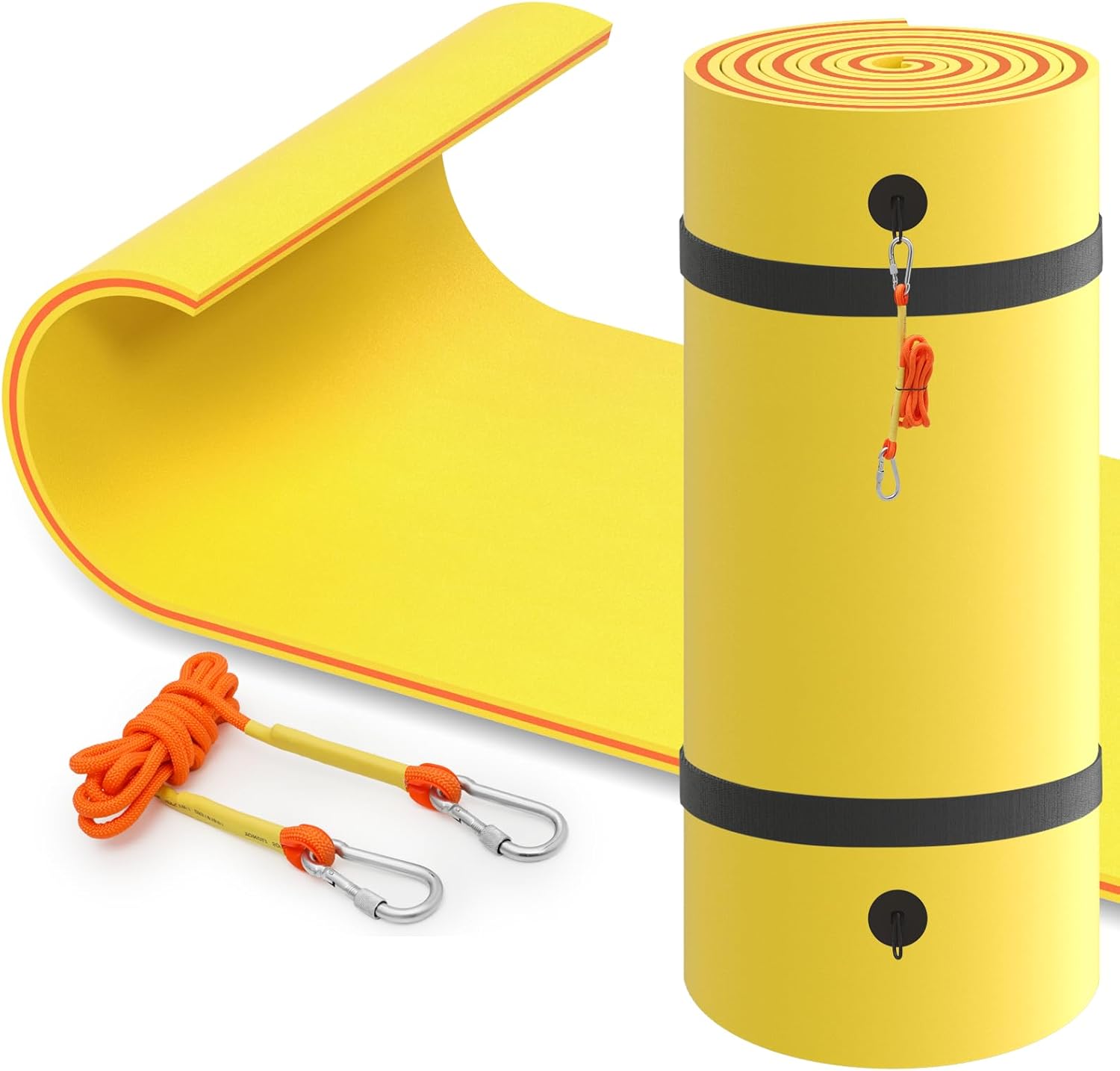 Amazon.com: MADOG 18 x 6 Ft Outdoor Floating Water Mat for Adult Beach ...