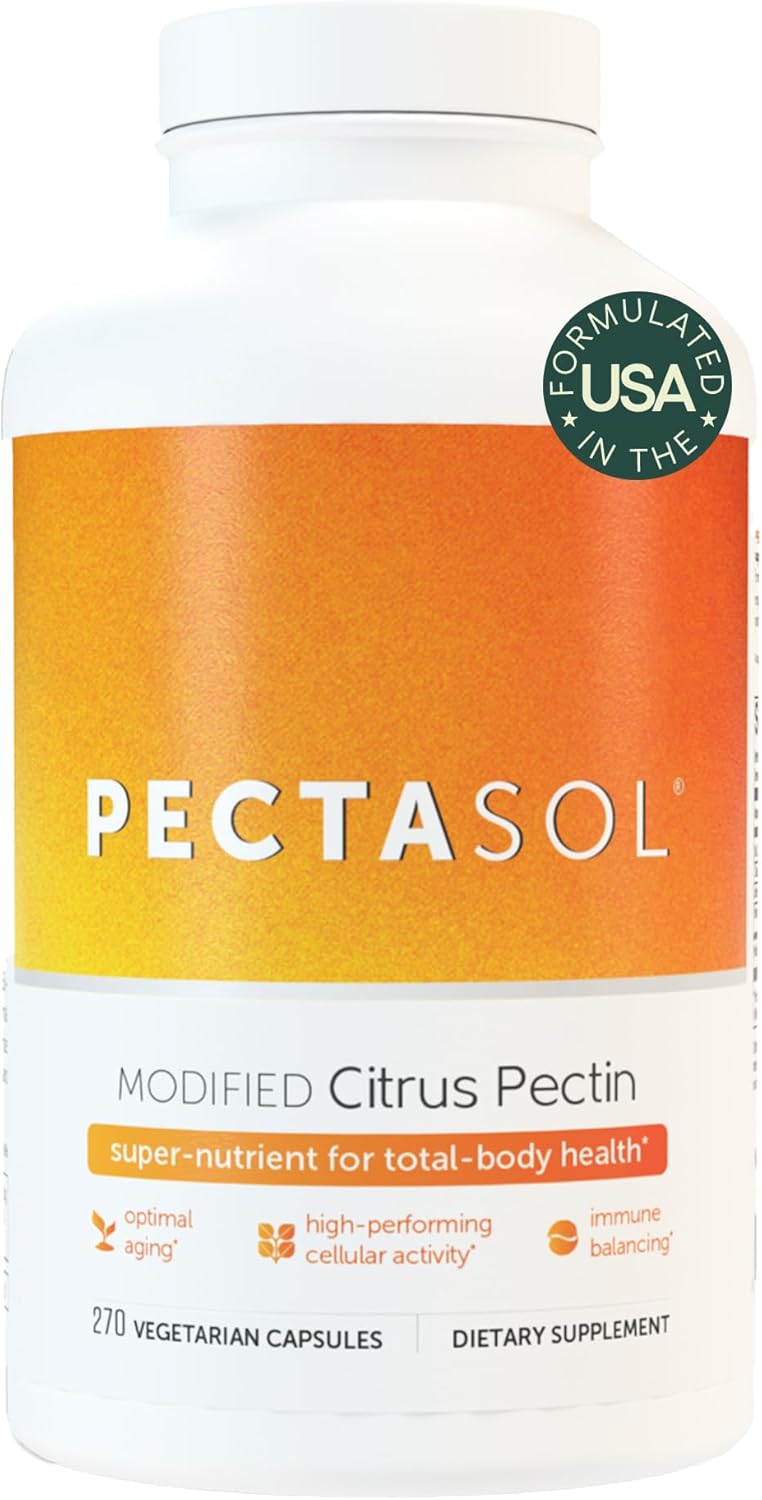 Amazon.com: PectaSol Modified Citrus Pectin – 270 Capsules – Total-Body ...