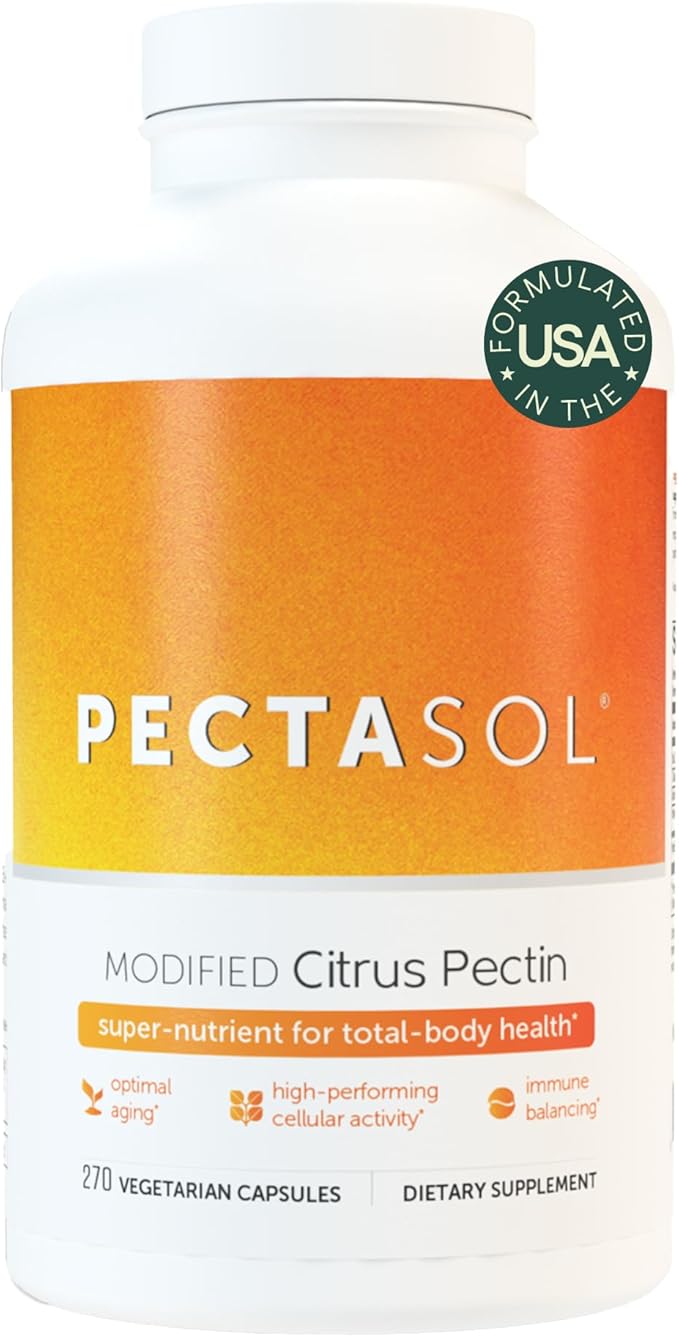 Amazon.com: PectaSol Modified Citrus Pectin – 270 Capsules – Total-Body ...