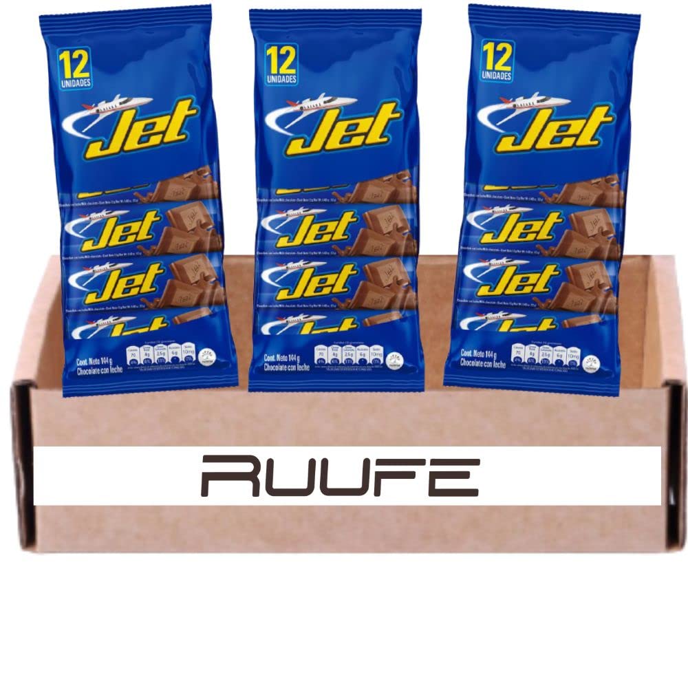 Amazon.com: Chocolatina Jet (36 pack) a Colombian Chocolate candy bar ...