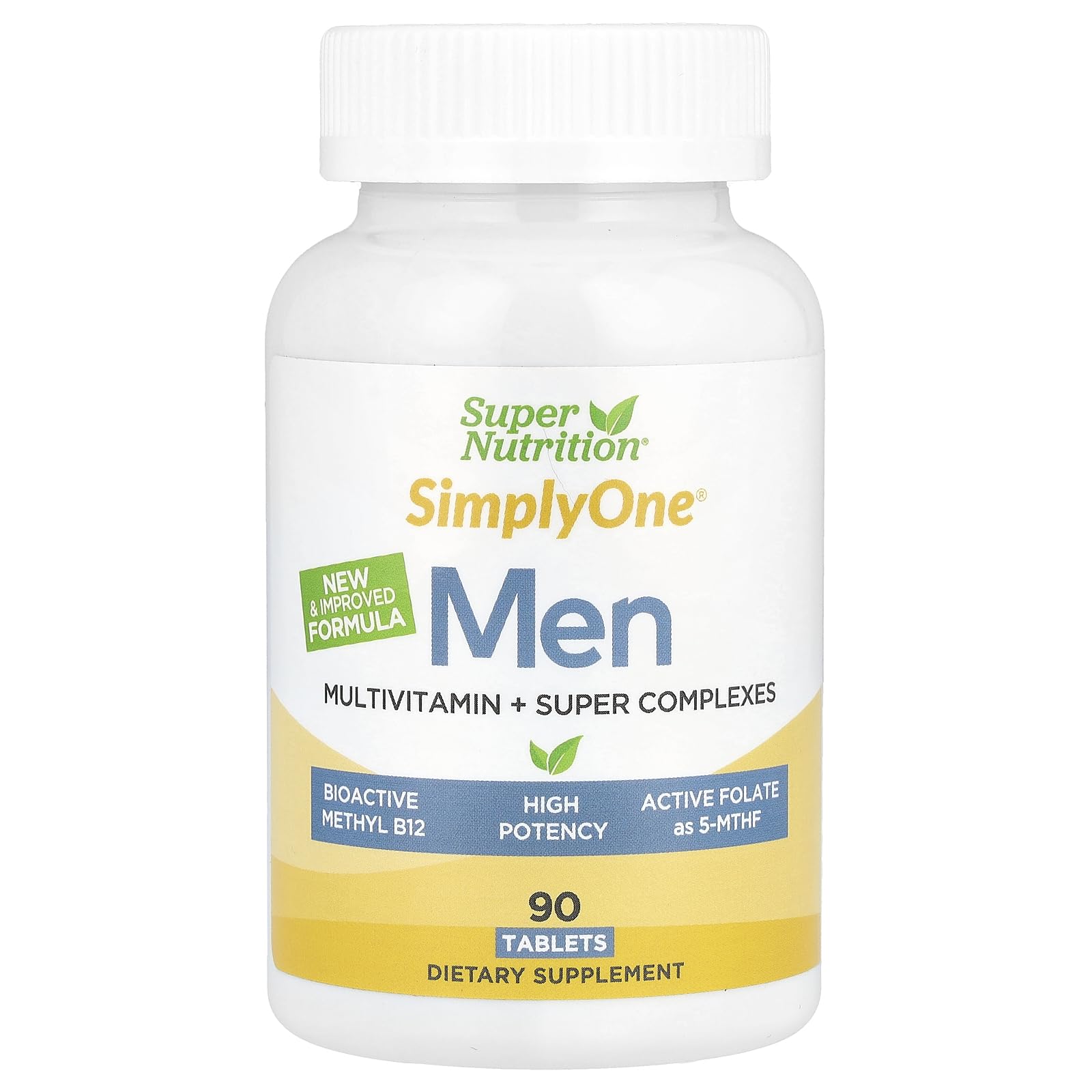 Amazon.com: Super Nutrition SimplyOne®, Men’s Multivitamin + Super ...