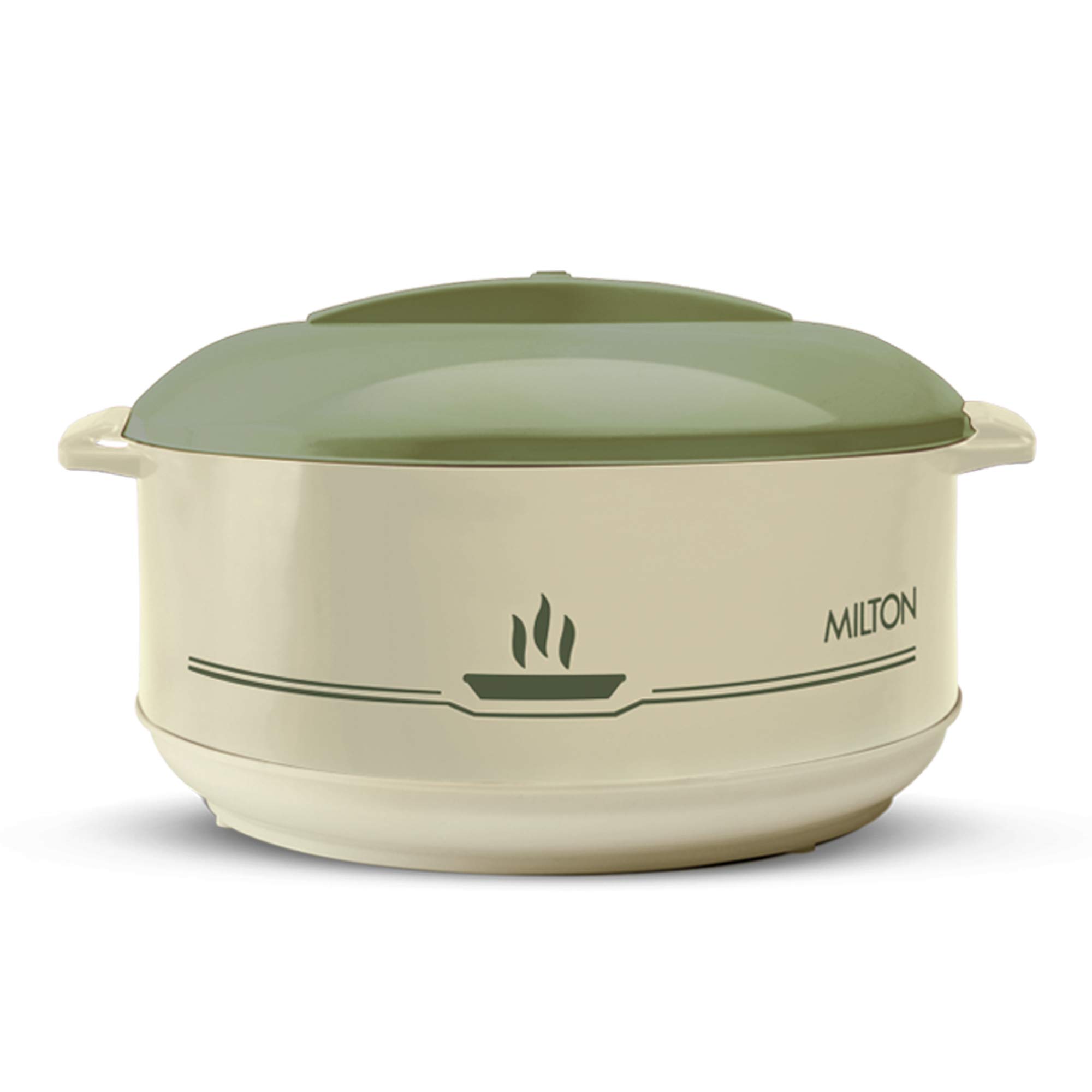 Buy MILTON Celestial 10000 Inner Stainless Steel Casserole 10 litres, White Online at Low Prices ...
