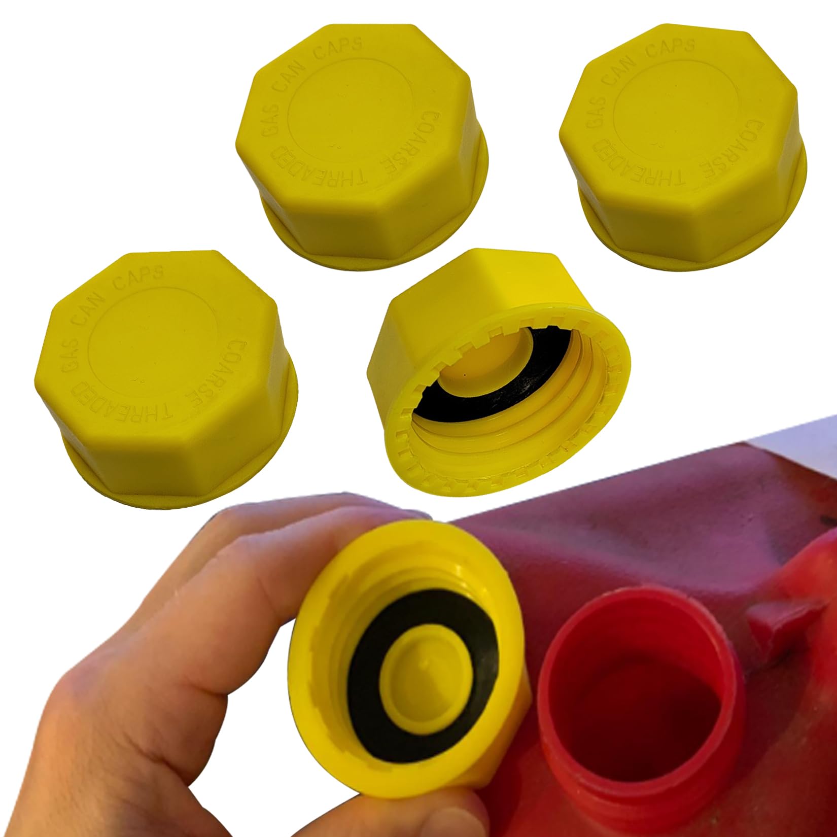 Amazon.com: Gas Can Caps Replacement - Can Cover More Old Coarse Thread ...
