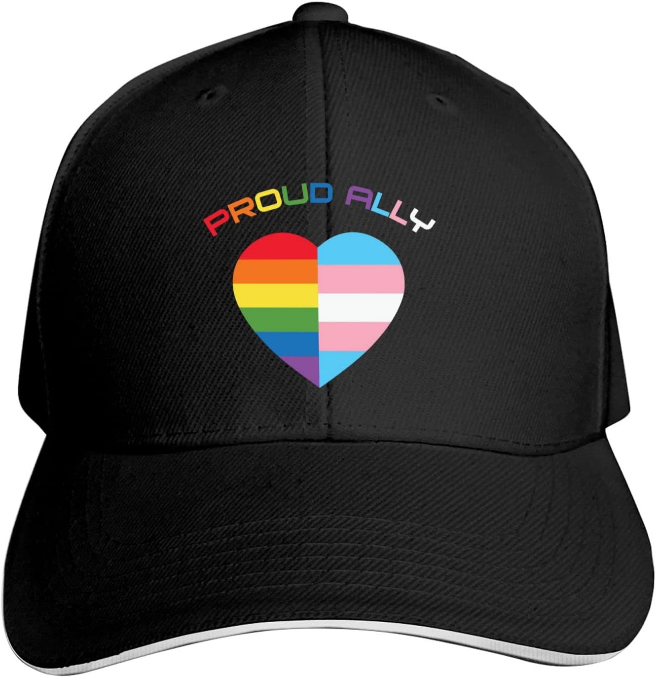 LGBTQ Gay Pride Ally Hat for Men Women Baseball Cap Stylish Casquette ...
