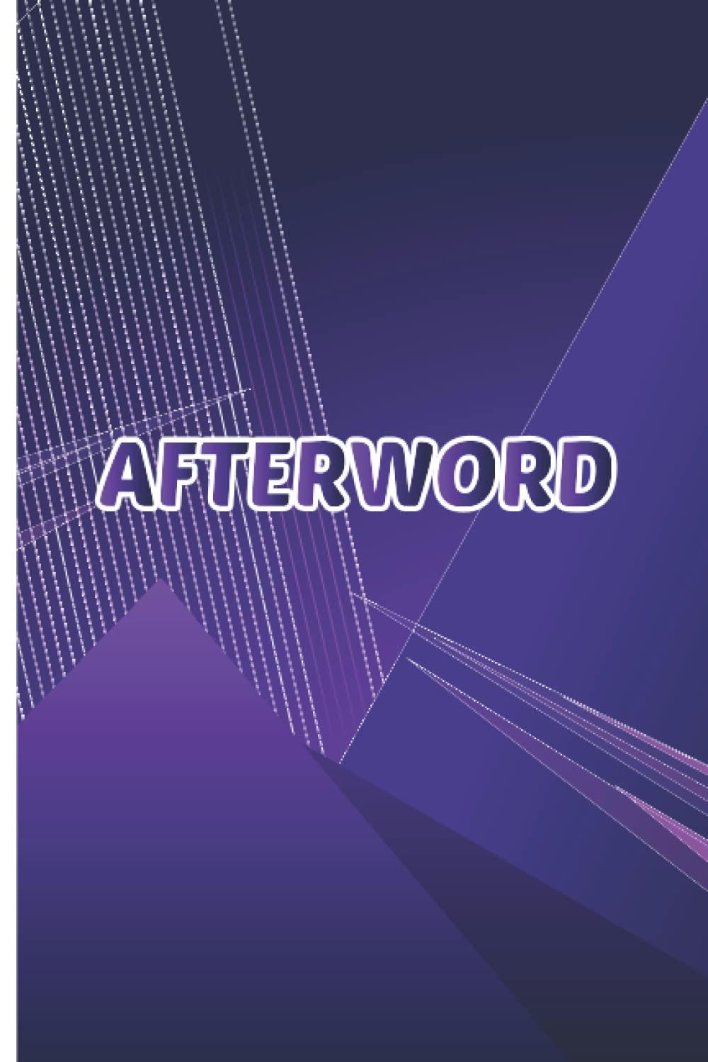 Amazon | “AfterWord” Notebook for journaling, writing, sketching ...