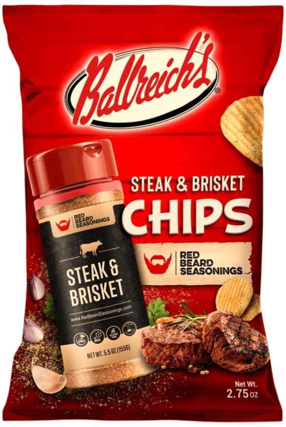 Amazon.com: Ballreich Snack Food Company Red Beard Steak & Brisket ...