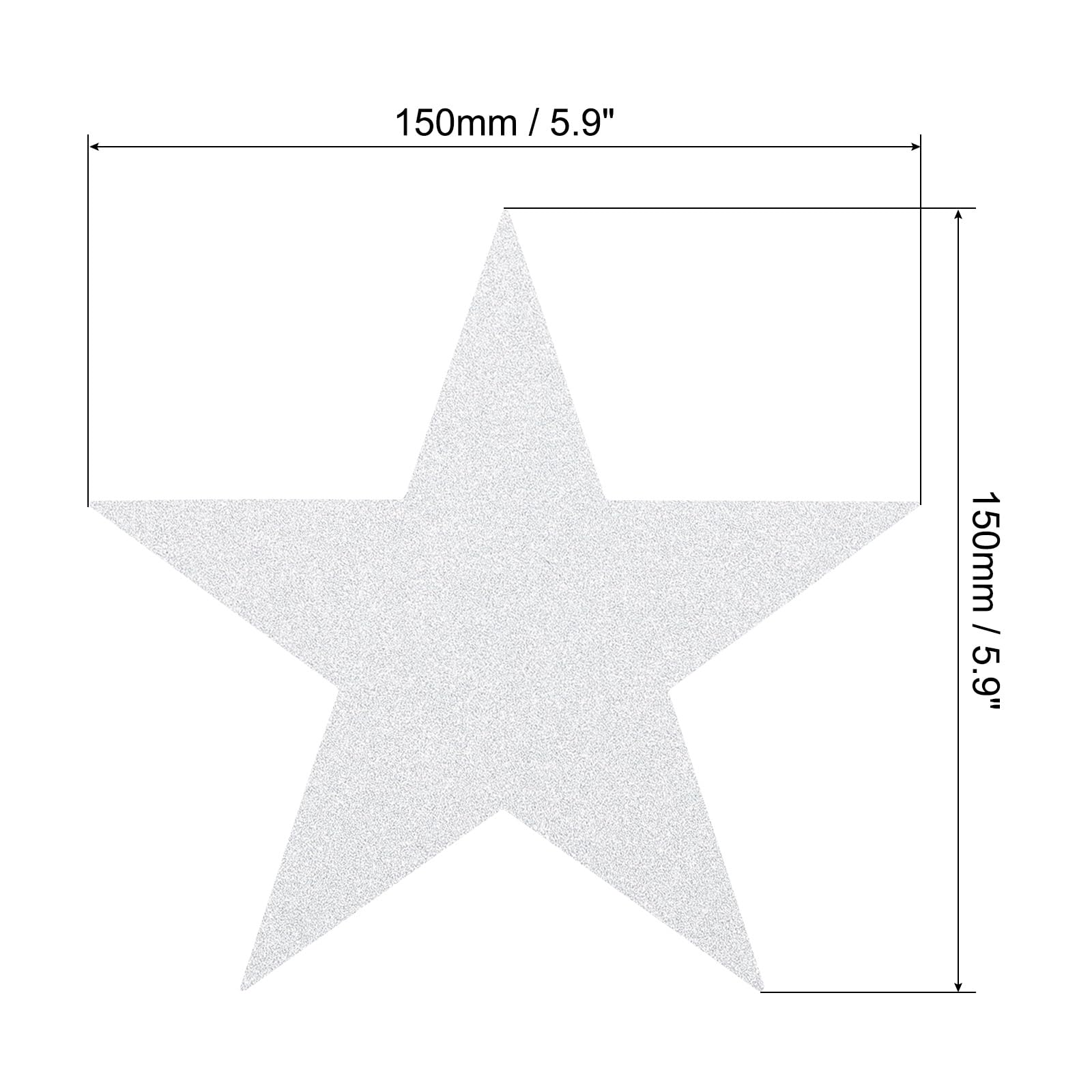 PATIKIL Star Cutouts, 150 Pack Star Cutout Paper Stars for Classroom ...
