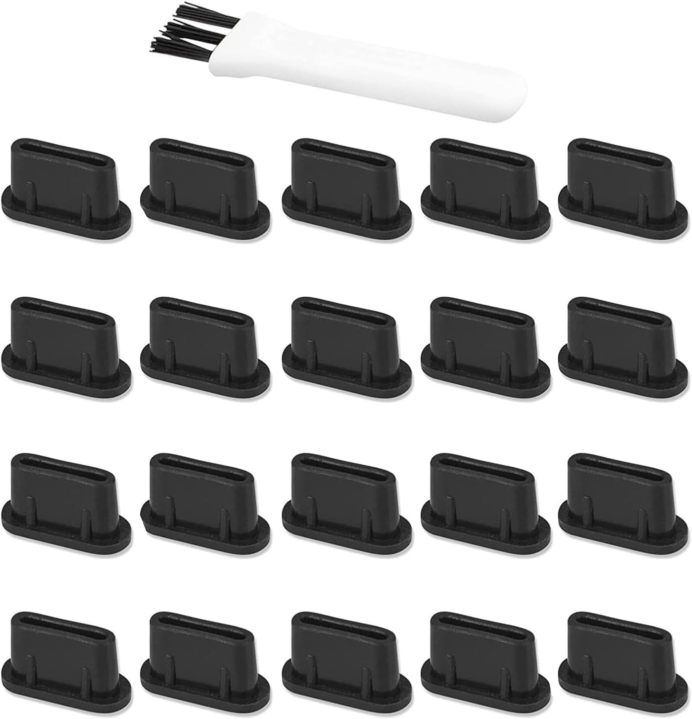 Amazon.com: VSuRing 20Pcs USB C Dust Plug Silicone Soft Snugly Anti ...