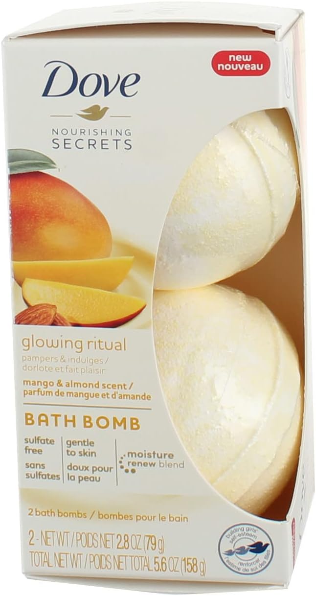 Amazon.com : Dove Nourishing Secrets Bath Bombs Scented to Pamper ...