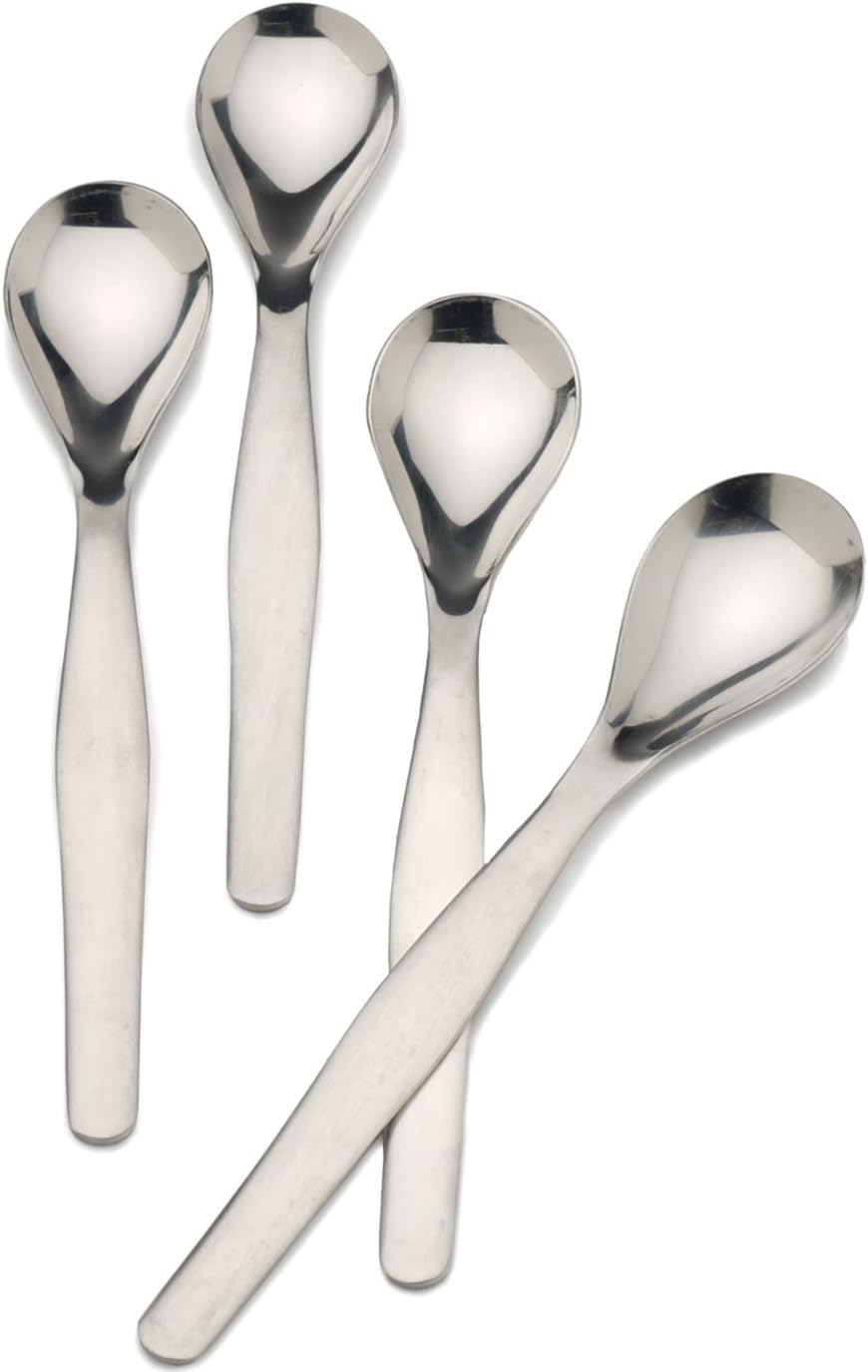 Amazon.com: NobleEgg Egg Spoons for Soft Boiled Eggs, Coffee, Desserts ...