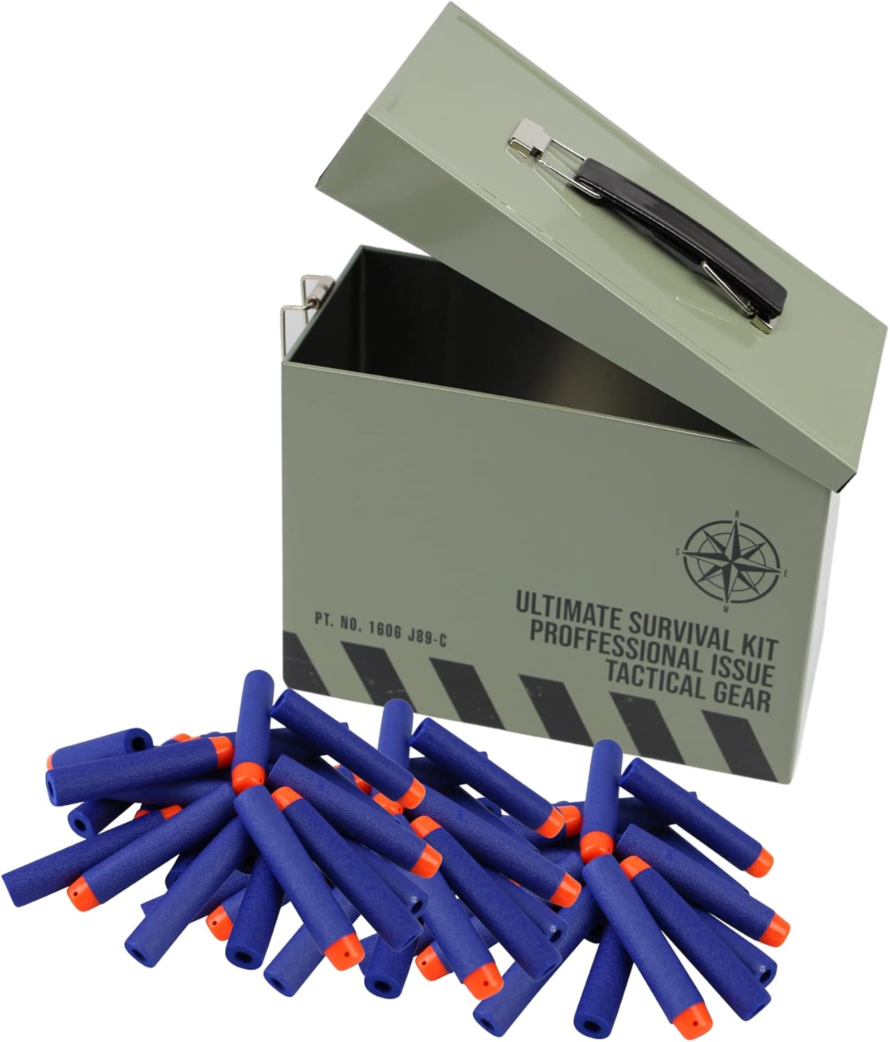 Tactipro Refill foam darts compatible with Nerf guns. Includes a ...