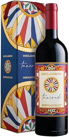 Amazon.co.jp: DONNAFUGATA 赤ワイン ドンナフガータ タンクレディ ドルチェ&ガッバーナ 2019 DOLCE ...