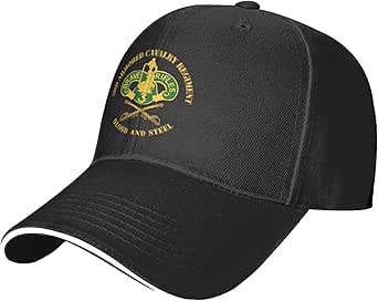 3rd Armored Cavalry Regiment Casual Baseball Cap Black at Amazon Men’s ...