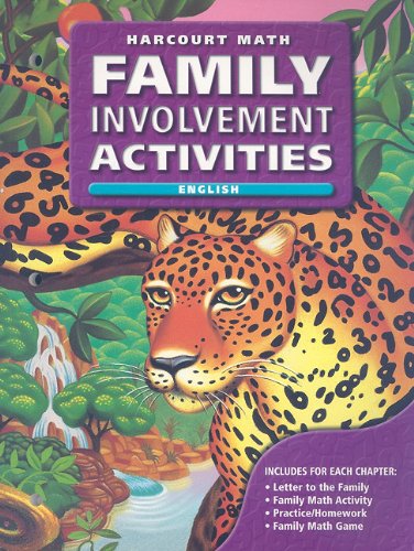 Harcourt Math: Family Involvement Activities, Grade 6: Harcourt School ...