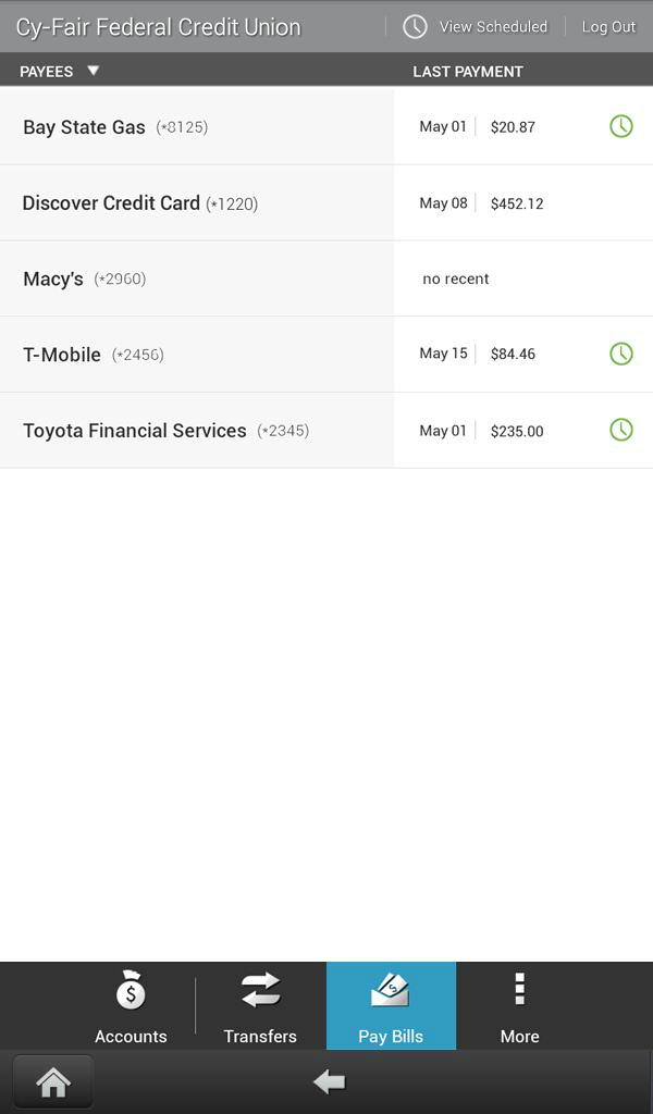 Cy-Fair Federal Credit Union Mobile Banking (Kindle Tablet Edition ...