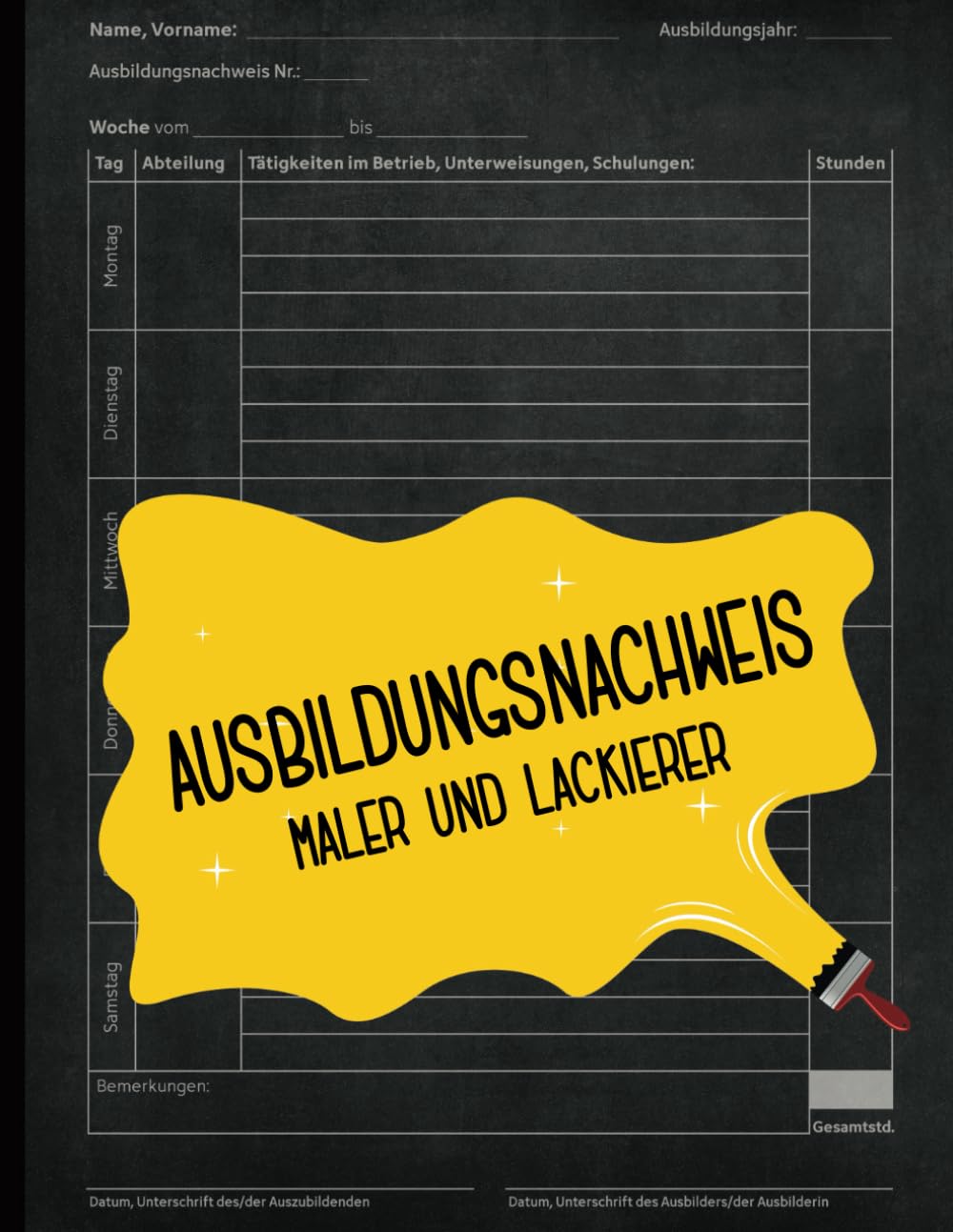 Berichtsheft Maler Und Lackierer Lsungen 1 Lehrjahr