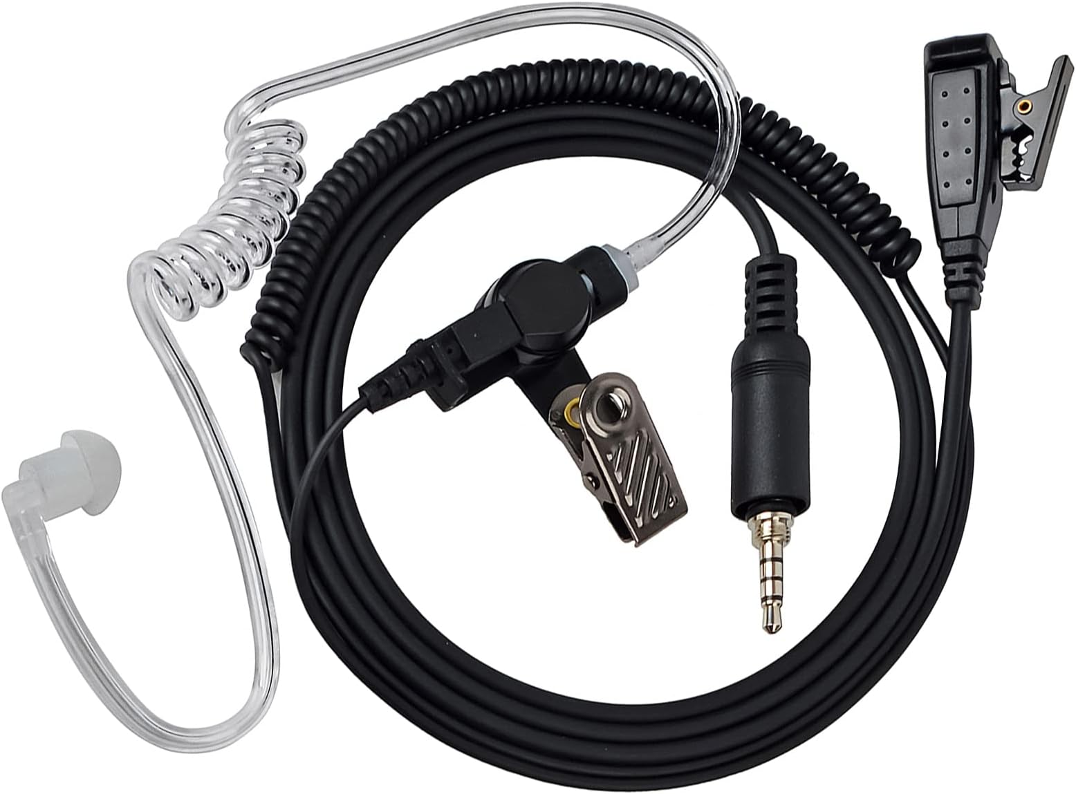 Amazon.com: UAYESOK Waterproof Acoustic Tube Walkie Talkie Earpiece ...