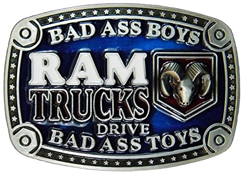 Buy Dodge Ram Bad Ass Boys Belt Buckle Online at desertcartINDIA