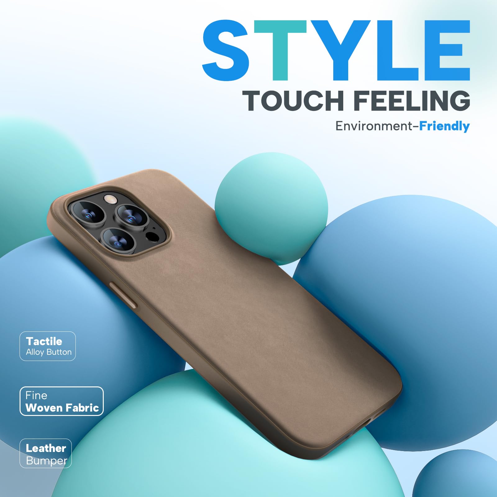 Miracase Designed for iPhone 15 Pro Max Case, Compatible with MagSafe ...