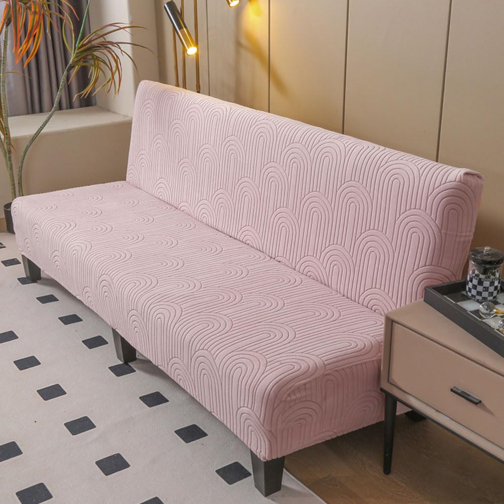 Amazon.com: Hixingo Stretch Armless Futon Cover, Futon Mattress Cover ...