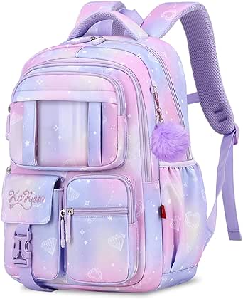 Tanou skolväska flicka ryggsäck skola flicka, skolryggsäck för flickor ...