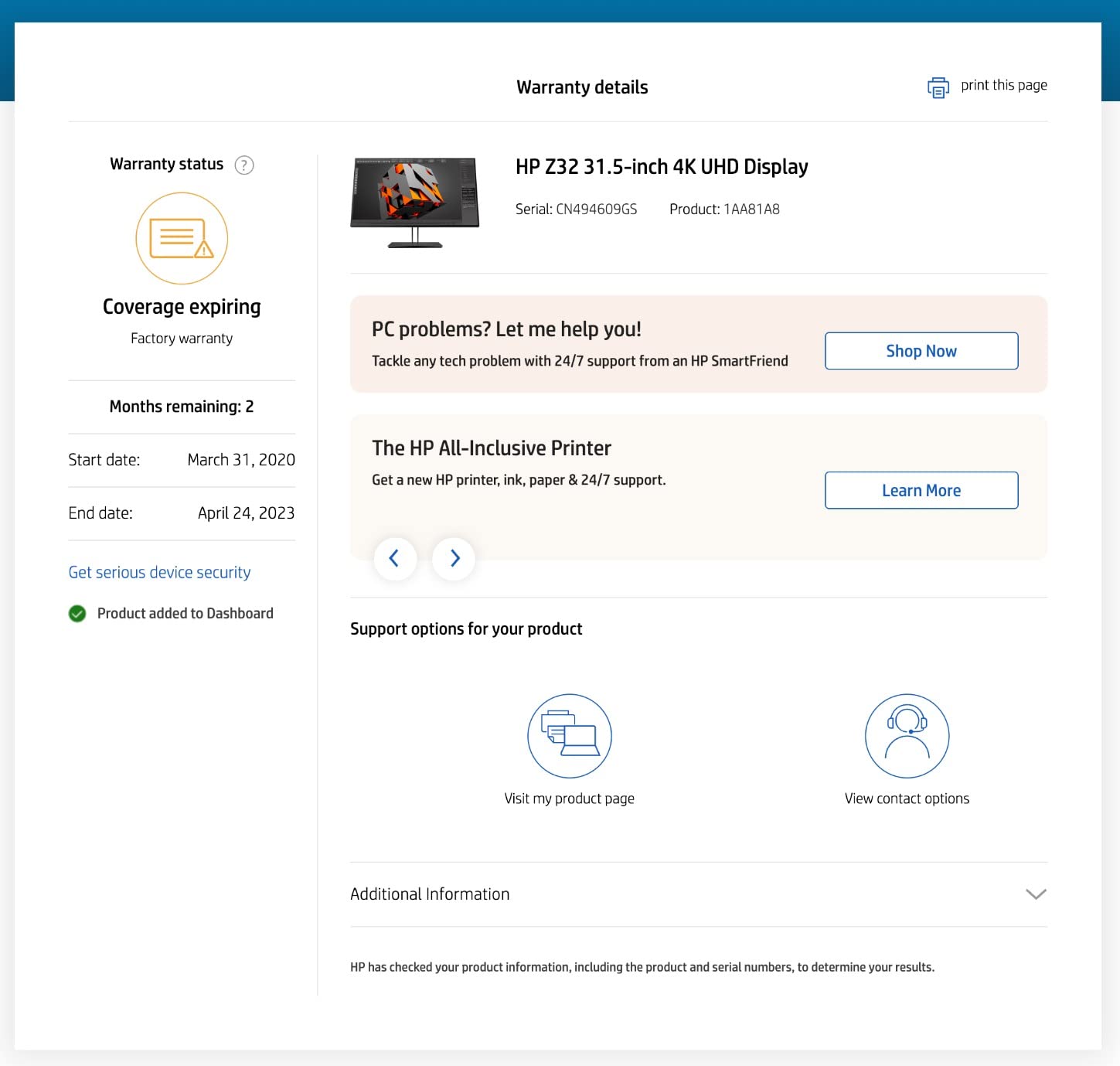 Amazon.com: HP Business Z32 31.5 Inches 4K UHD WLED LCD (3840 x 2160 ...
